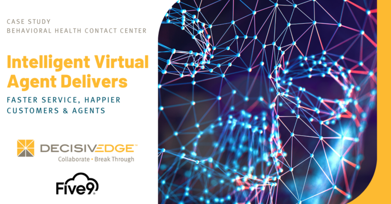 IVA vs IVR - Five9 IVA (Intelligent Virtual Agent) Delivered - DecisivEdge