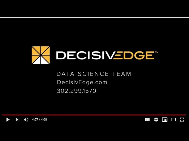 Data Science Screencast - DecisivEdge